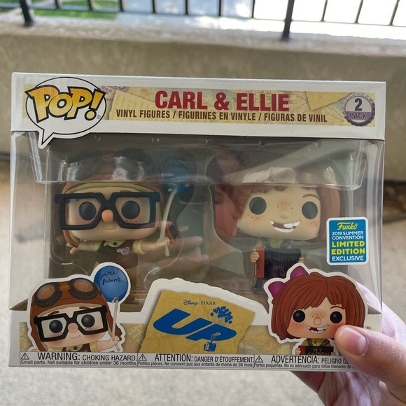 Other | Carl And Ellie Funko Pop Collectible | Poshmark